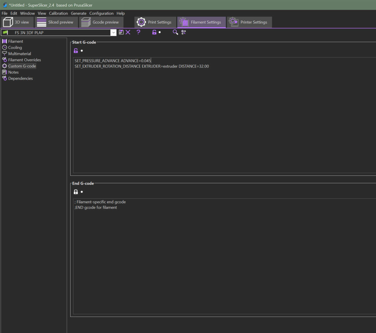 Klipper Pressure Advance Tuning | KlipperScreen Mods
