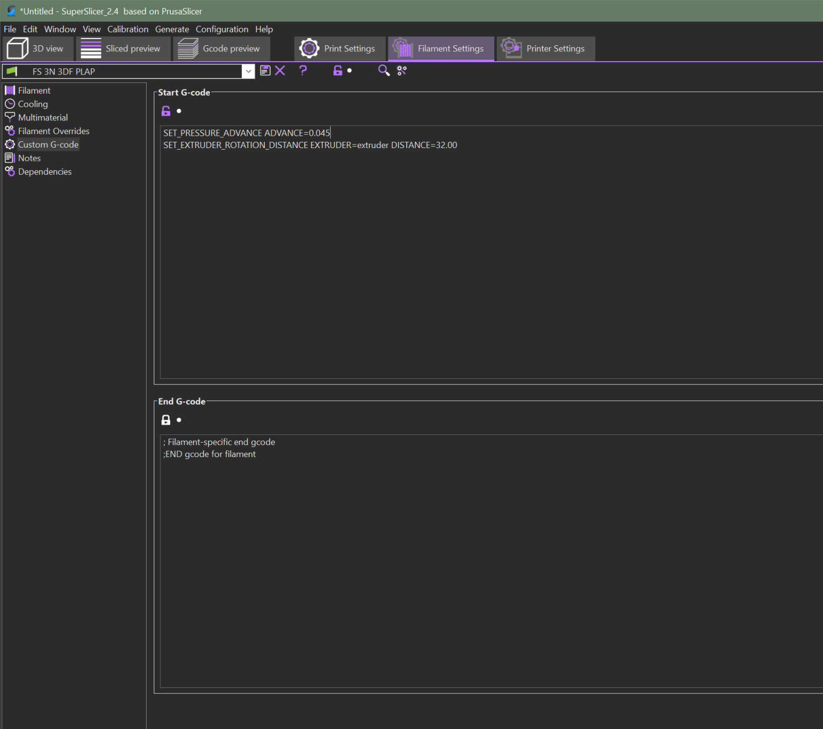 Klipper Pressure Advance Tuning | KlipperScreen Mods